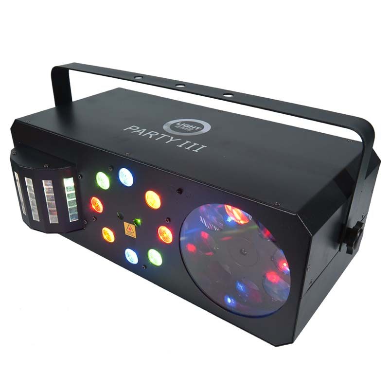 LIGHT4ME PARTY III efekt derby laser gobo wash par Audiopol